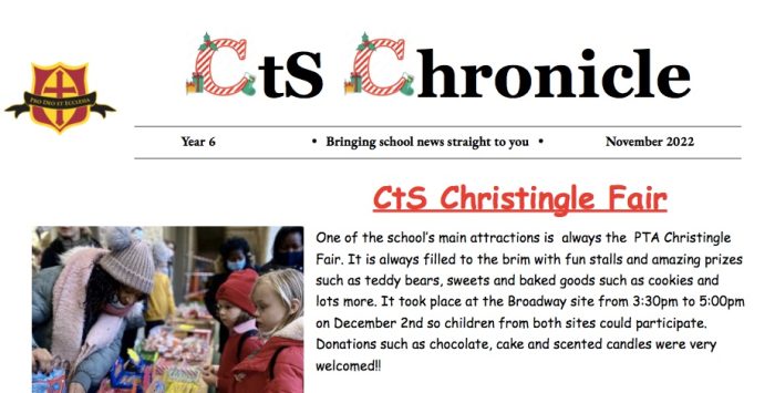 Christ The Saviour Church of England Primary School | CtS Christmas ...